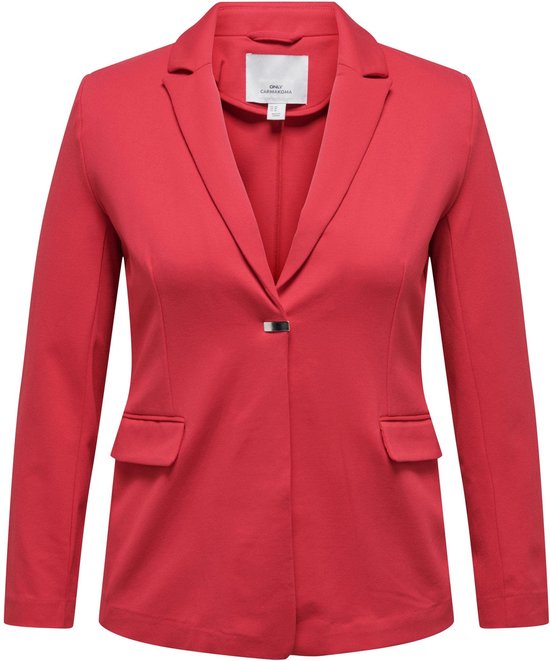 ONLY CARMAKOMA CARGOLDTRASH-PINKOS LIFE L/S BLAZER TLR ROOD MAAT 46 | bol