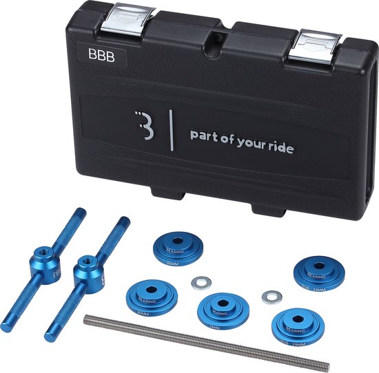 BBB Cycling BearingPress Set Toolbox – Lager Pers Set Fiets – 22/24/29 ...