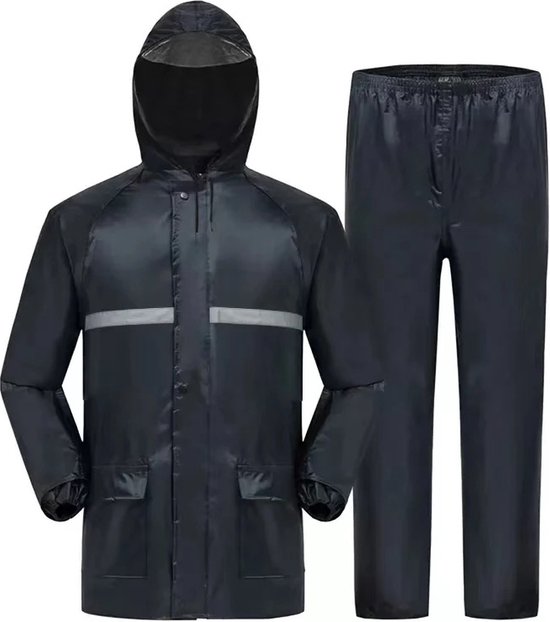 Le Cose AquaChic - Regenpak - Dames & Heren Maat XL - Met capuchon ...