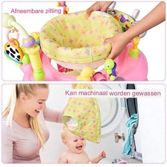 Loopstoel baby - Loopstoel met schommelfunctie - Loopstoeltje baby ...