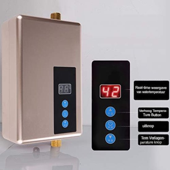 Bolture Doorstroomverwarmer - Doorstromer Douche - Doorstroomboiler ...