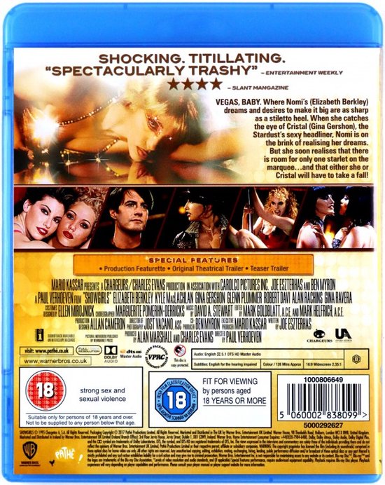 Showgirls (Blu-ray), Kyle Maclachlan | Dvd's | bol