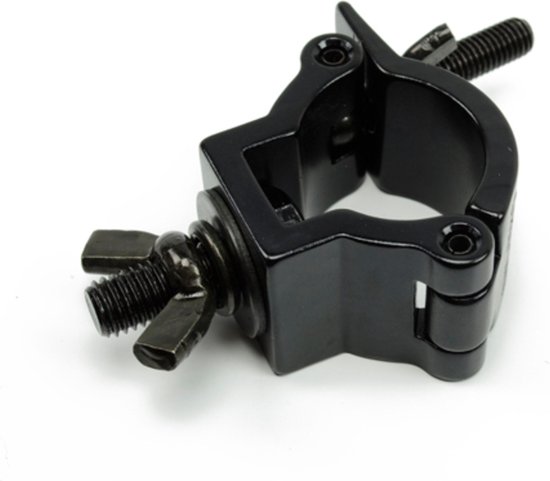 lightmaXX Half Coupler Black 32-35mm TÜV,75kg - Half coupler | bol