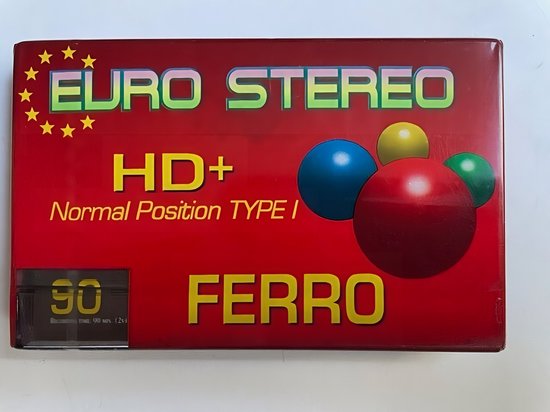 FERRO EURO STEREO HD+ normal position 90min TYPE 1 (2PACK) | bol