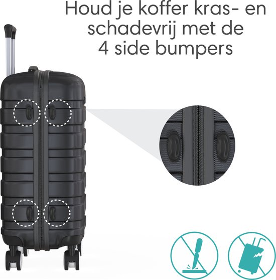 Voyagoux® REVELATION - Reiskoffer Large - 113L - Koffers - Reiskoffer ...