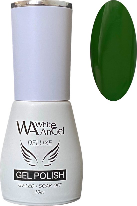 Gellex White Angel Deluxe Gel Polish (1019) Leaf Green 10ml Gellak ...