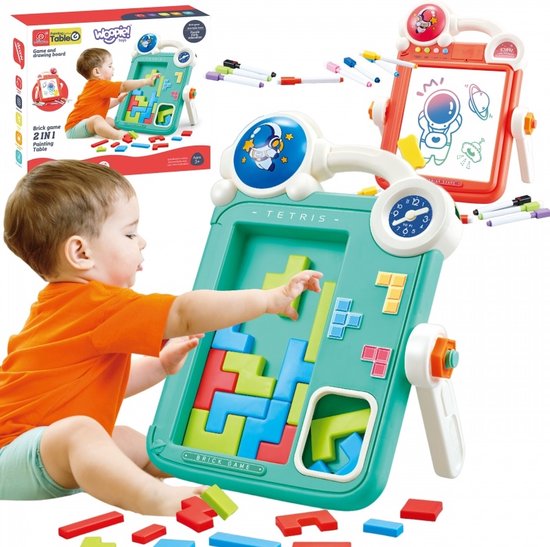 Tableau de jeu et d'écriture Woopie Tetris - Jouets pour enfants ...