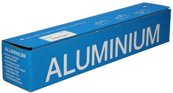Aluminiumfolie 12 my 50 cm x 150 mtr | bol