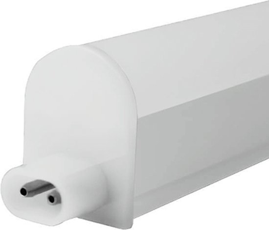 LED TL armatuur 120 cm | T5 | geïntegreerd | 18W | 6500K | + stekker | bol