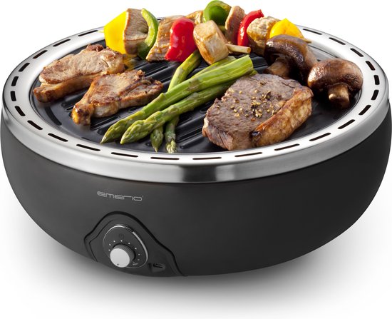Emerio Cool Touch Houtskool Grill Barbecue | bol