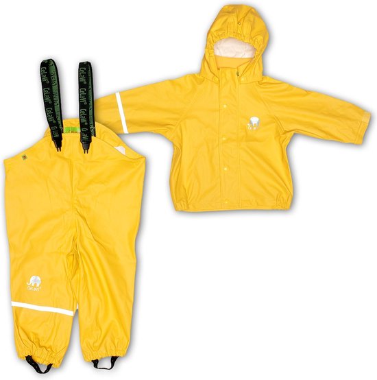 CeLaVi - Regenpak kind - Geel - maat 140cm | bol