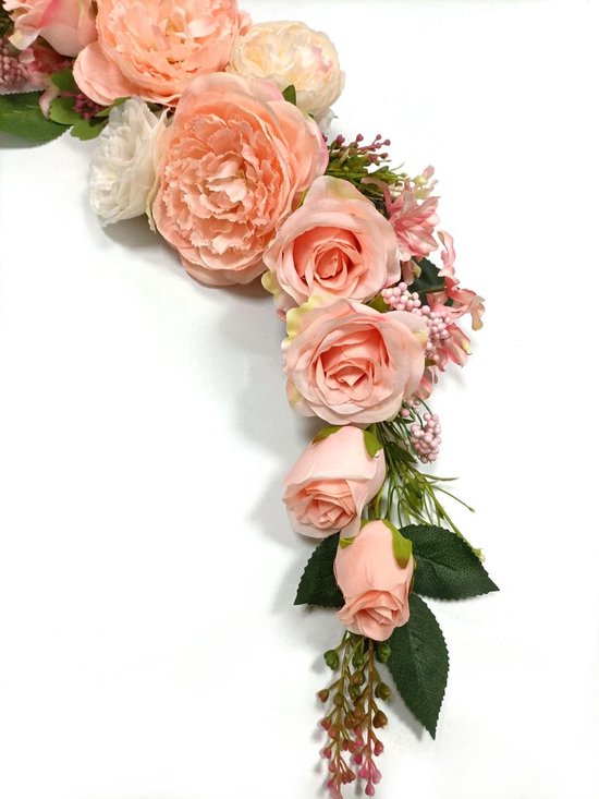 Peony Garland, Rose Flower Vine, Artificial Flowers Garland, Garlands ...