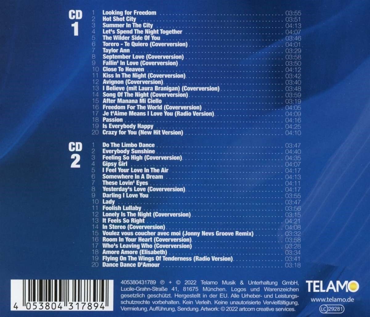 David Hasselhoff - Best Of Zum 70. Geburtstag (2 CD), David Hasselhoff | Muziek | bol