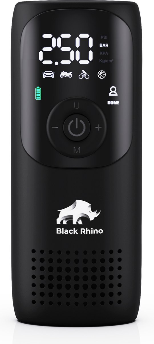 Black Rhino Compressor LP2- Draagbare Luchtcompressor – Elektrische ...