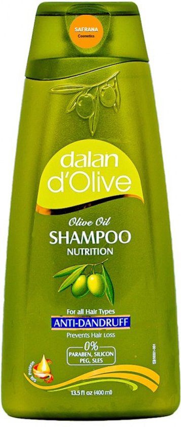 Dalan d'Olive Shampoo Anti Roos 400 ml - Voordeelverpakking 12 stuks | bol