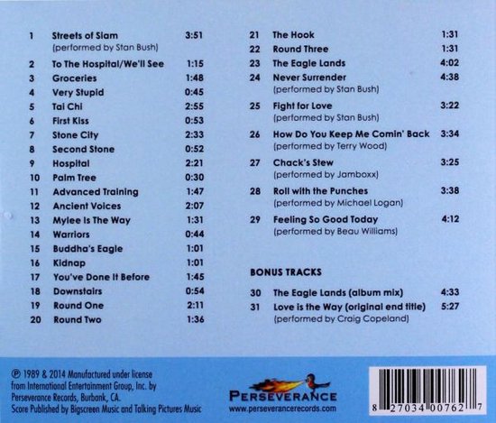 Kickboxer: Deluxe Edition Ost, Original Motion Picture Soundtrack ...