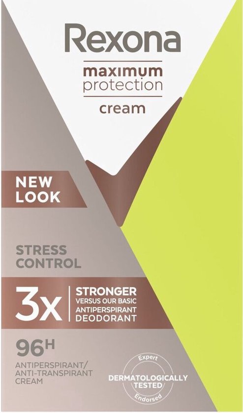 Rexona Maximum Protection Stress Control Dry Deodorant - 45 ml ...