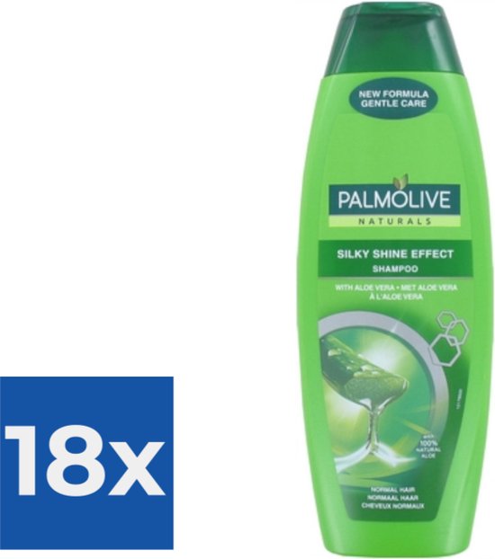 Palmolive Silky Shine Effect Shampoo 350 ml - Voordeelverpakking 18 stuks | bol