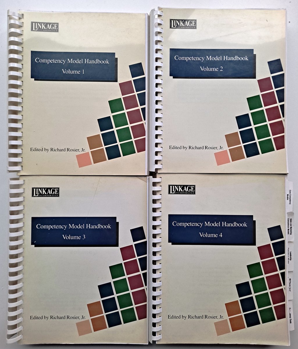 Competency Model Handbook 4 delen, Richard Rosier ed. | 6097152193128 ...