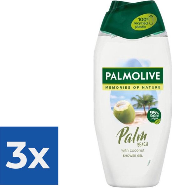 Palmolive Douchegel - Palm Beach 250 ml - Voordeelverpakking 3 stuks | bol