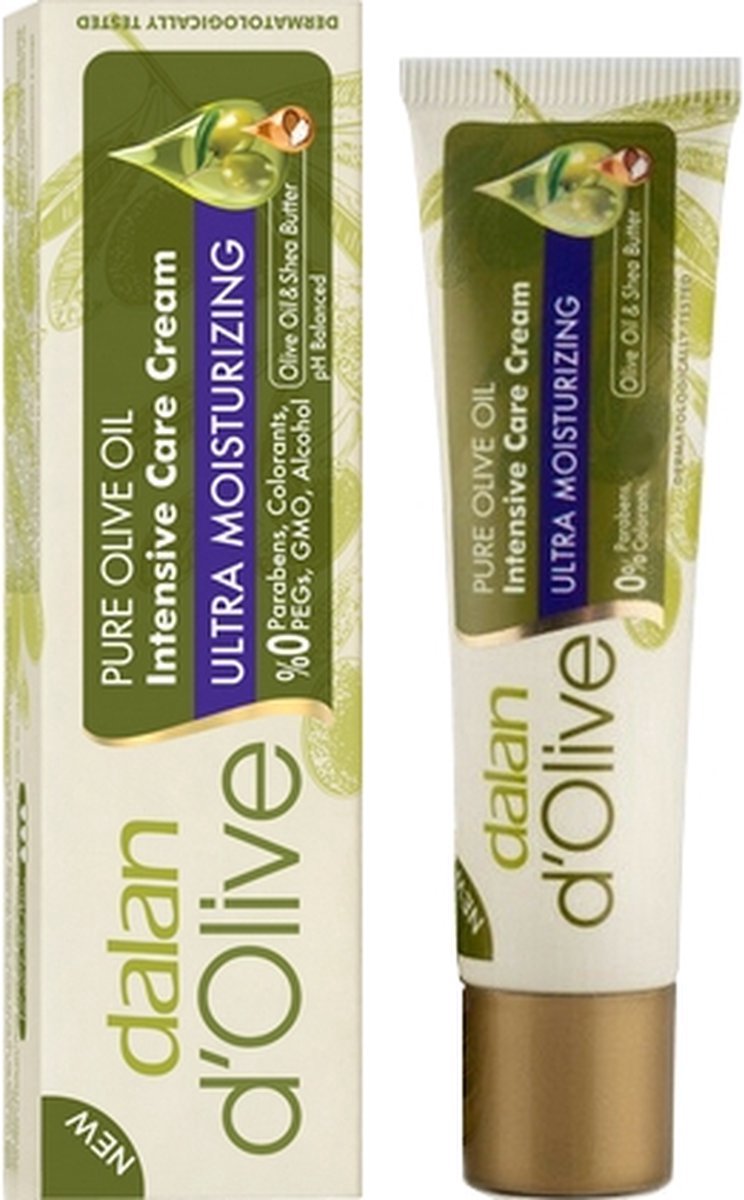 Dalan d`Olive Hand & Body Intensieve Cream 20 ml - Voordeelverpakking 3 stuks | bol