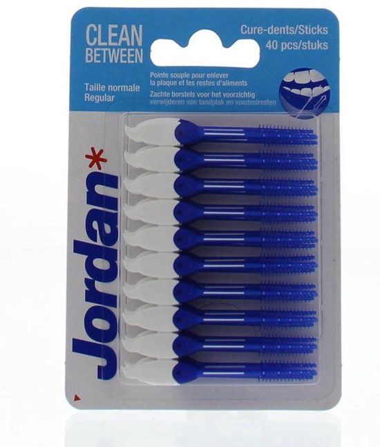 Jordan Clean Between Sticks Regular 40 stuks - Voordeelverpakking 3 ...