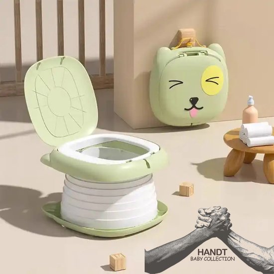 HANDT - Baby Collection - Portable Potty Green | bol.com