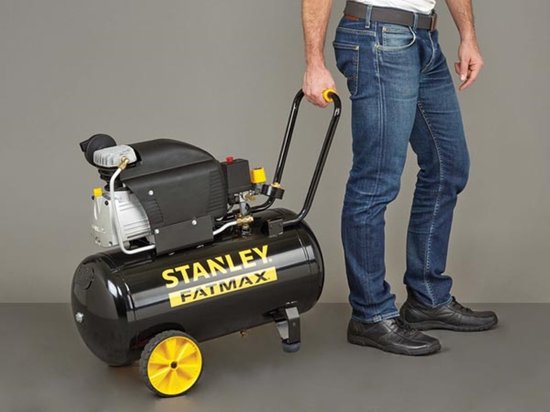 Stanley Fatmax Compressor - Oliegesmeerd - Horizontaal - 50 L / 2.5 pk ...