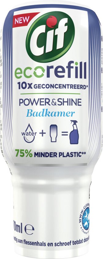 Cif Power & Shine Badkamer Ecorefill Capsule - 10 x 70 ml ...
