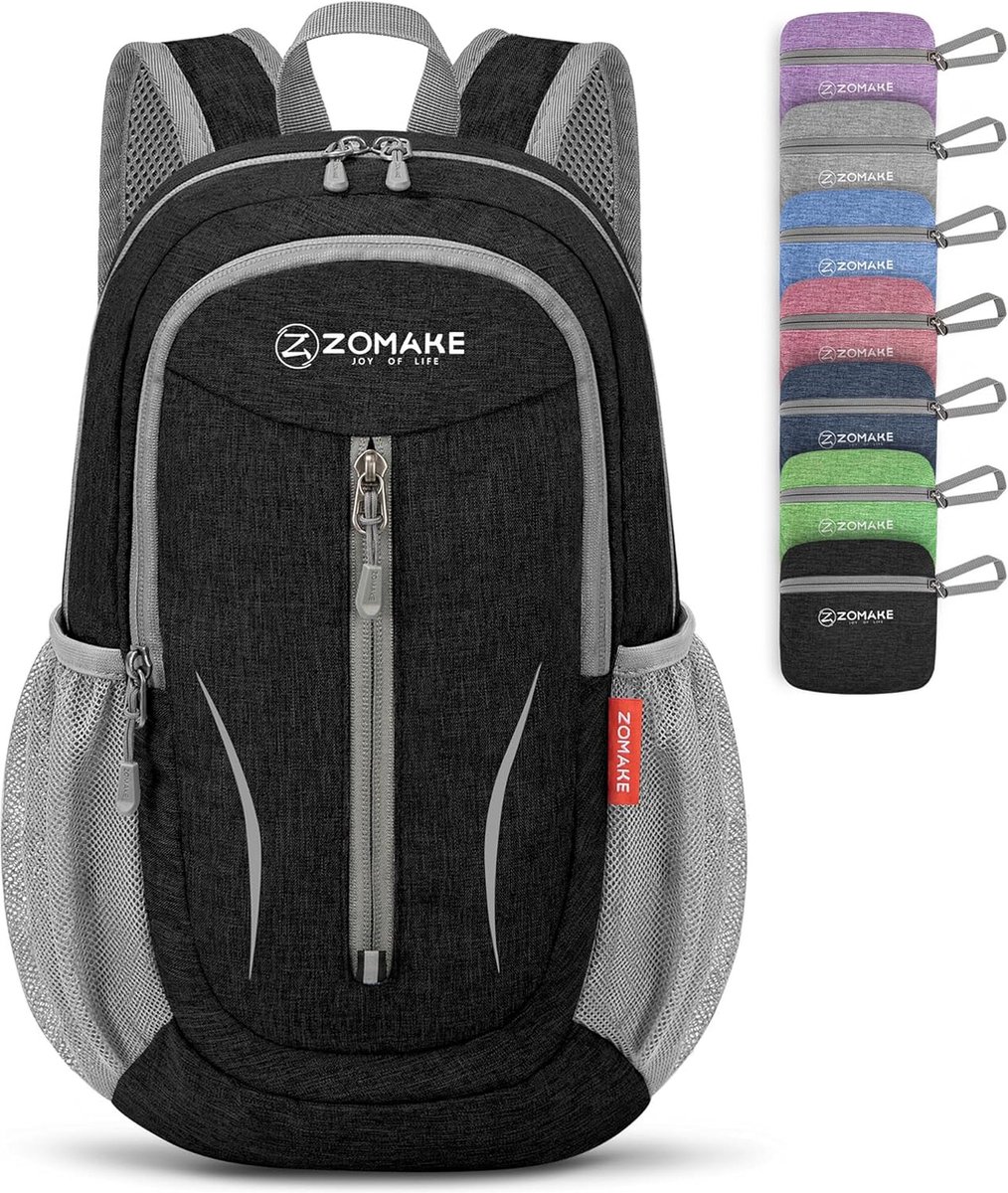 Kleine lichte rugzak, 10 liter, mini-rugzak, opvouwbaar, voor wandelen ...