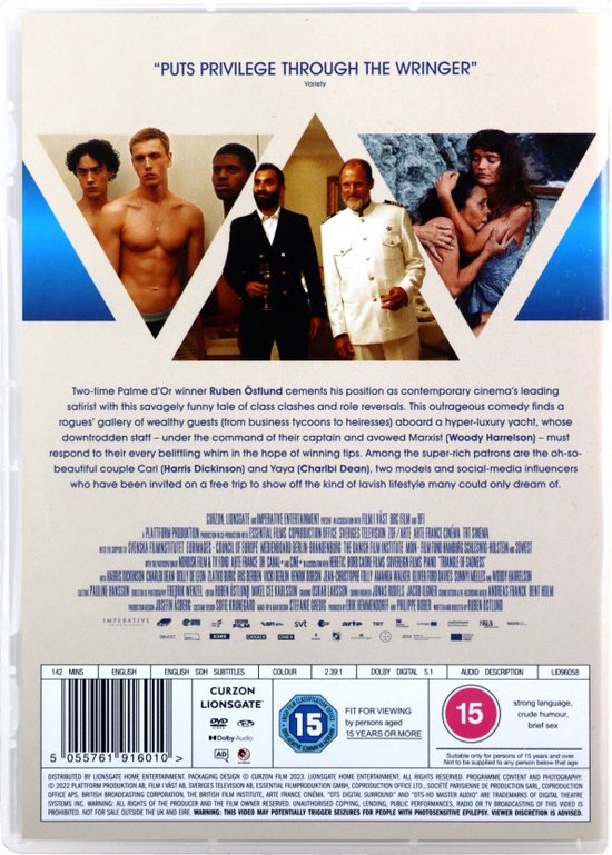 Triangle of Sadness [DVD] (Dvd), Thobias Thorwid | Dvd's | bol