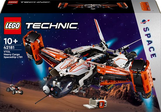 LEGO Technic VTOL Vrachtruimteschip LT81 - 42181 | bol
