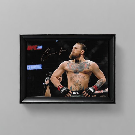 Conor McGregor Kunst - Gedrukte handtekening - 10 x 15 cm - In Klassiek ...