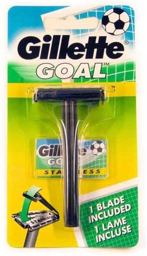 Gillette Goal Stainless Razor (with blades) - Voordeelverpakking 6 ...