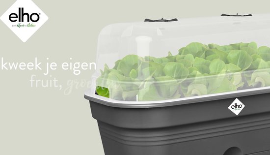 Elho Green Basics Kweektray Allin1 32 - Kweekbak met Deksel - 100% ...