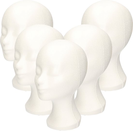Faram Party Paspop display etalage hoofd/mannequin - 10x - 30 cm ...