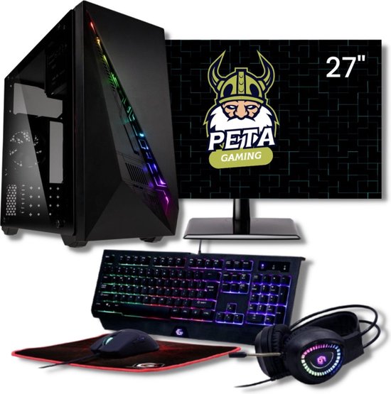 peta Gaming Set- Ryzen 5 5600G - 32GB DDR4 - 2.0TB SSD - Nvidia ...