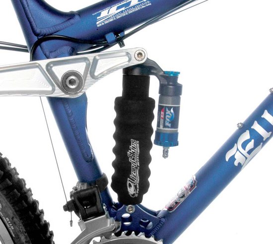 Lizard Skins Achtervorkbeschermer Rear Suspension Boot Zwart | bol