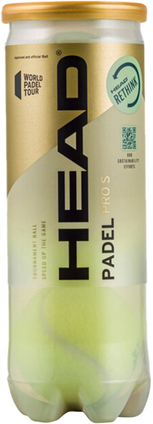 Head Padel Pro S - 1 blik (3 ballen) | bol