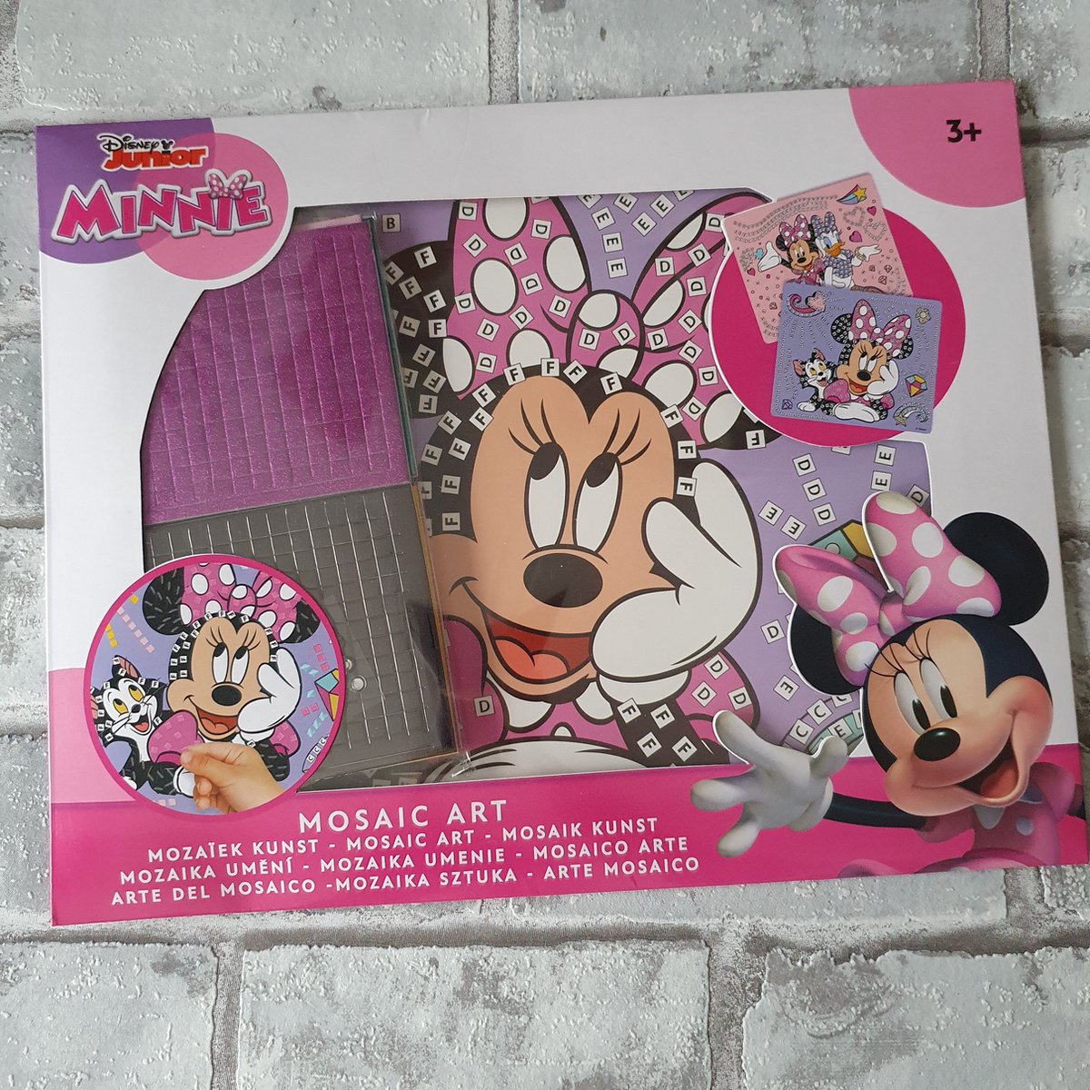 Mozaiek knutsel setje, minnie mouse, Mosaic art, DIY | bol