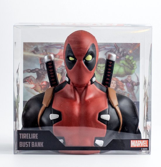 Semic Marvel Comics Coin Bank Deadpool 20 cm Banks | bol