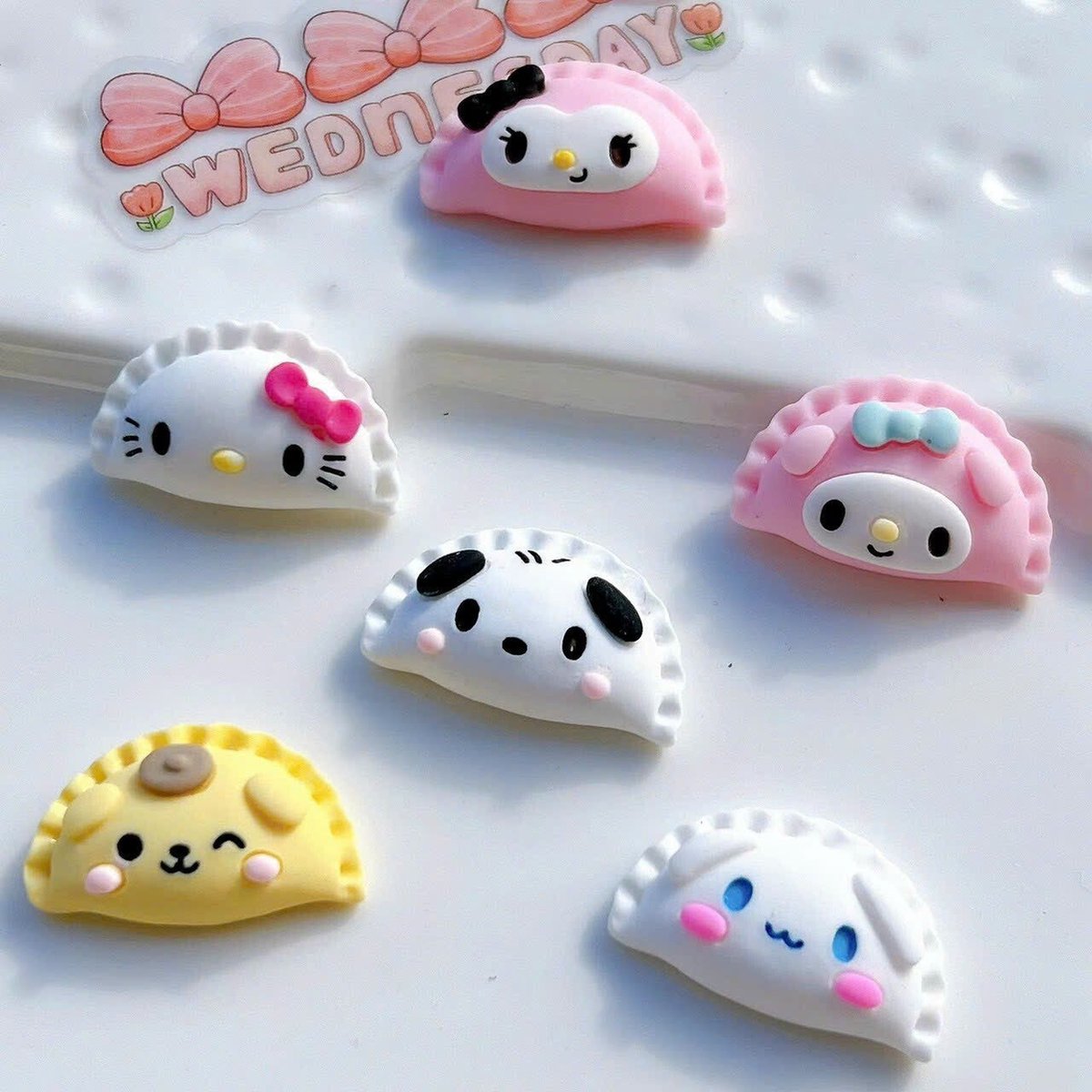 Dim Sum Sanrio (Charm DIY) - Mix 20 stuks Kleurrijk | bol