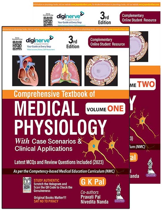 Comprehensive Textbook of Medical Physiology, Gopal Krushna Pal ...
