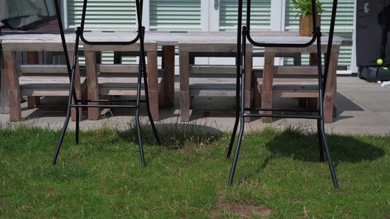 Brixy 4x Stevige Statafel + 4x Zwarte Statafelrok - Partytafel - Robuust en... | bol