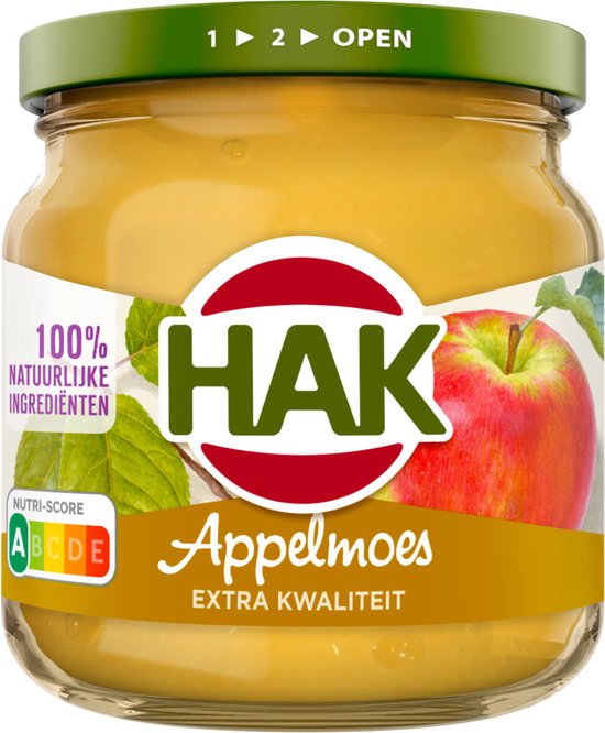 HAK Appelmoes Extra Kwaliteit - Tray 12x200 gram - Gemaksgroenten ...