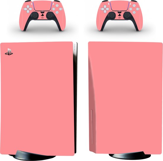 PS5 Disk - Console Skin - Blush Bliss - PS5 sticker - 1 console en 2 controller stickers | bol