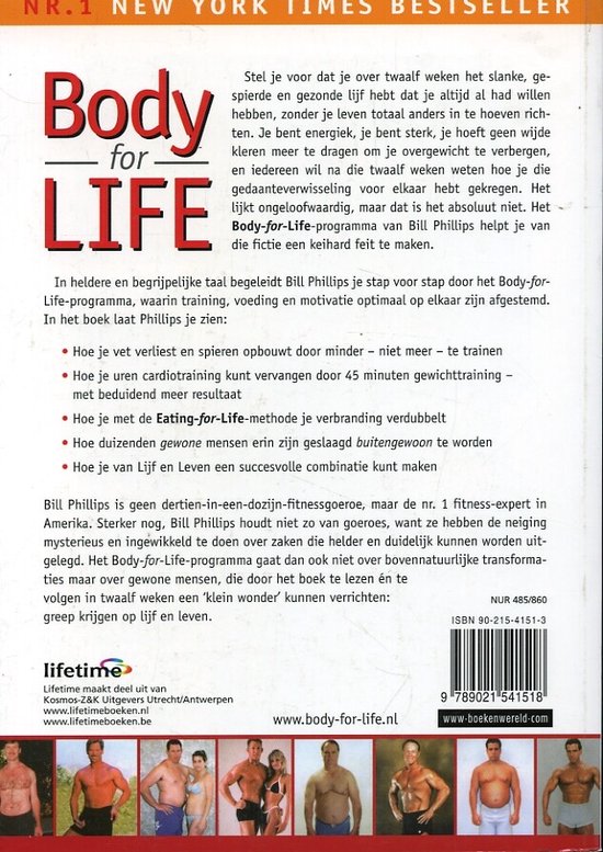 Body For Life, M. D'Orso | 9789021541518 | Boeken | bol