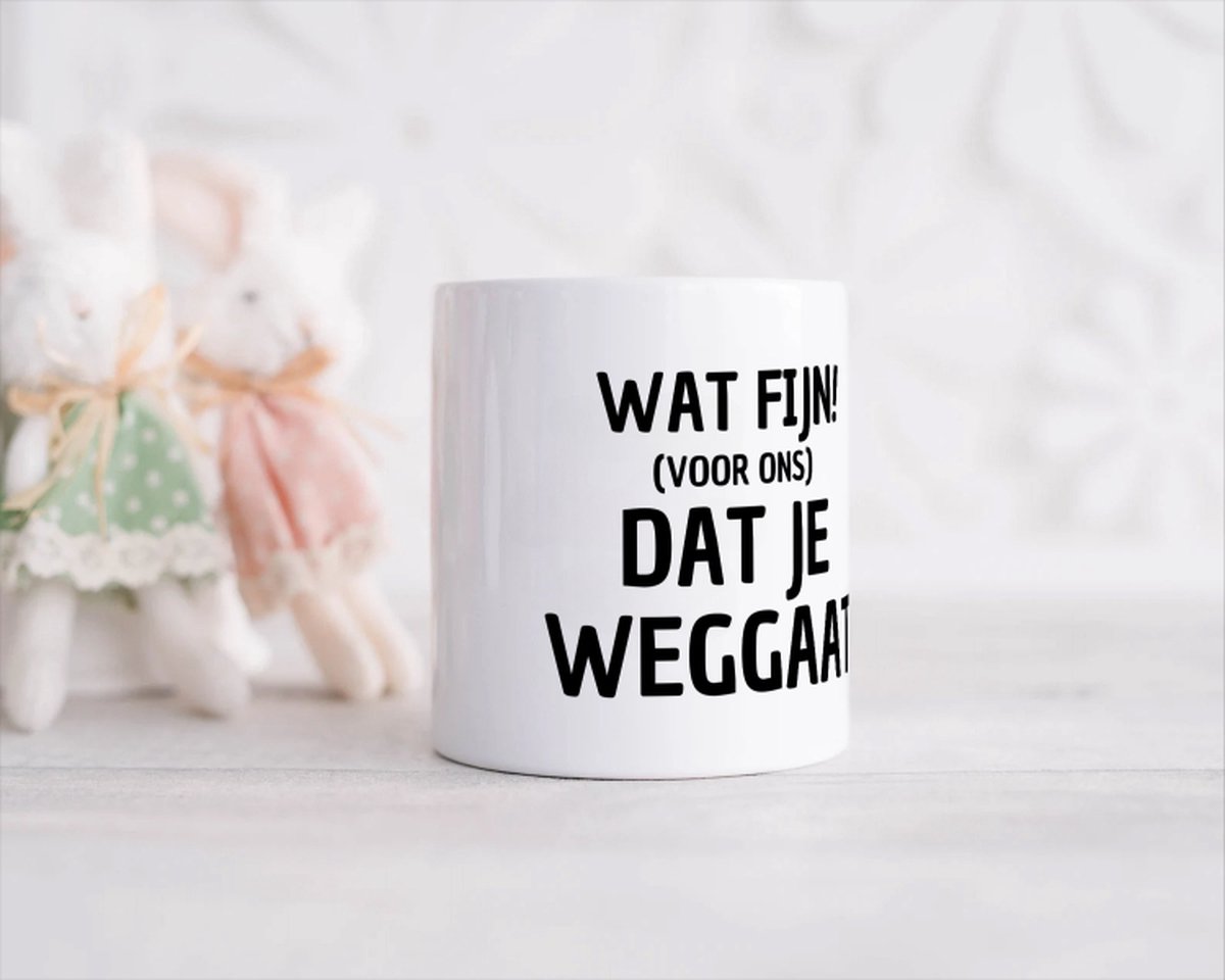 Akyol - wat fijn dat je weggaat Spaarpot - Afscheid bedank cadeau ...