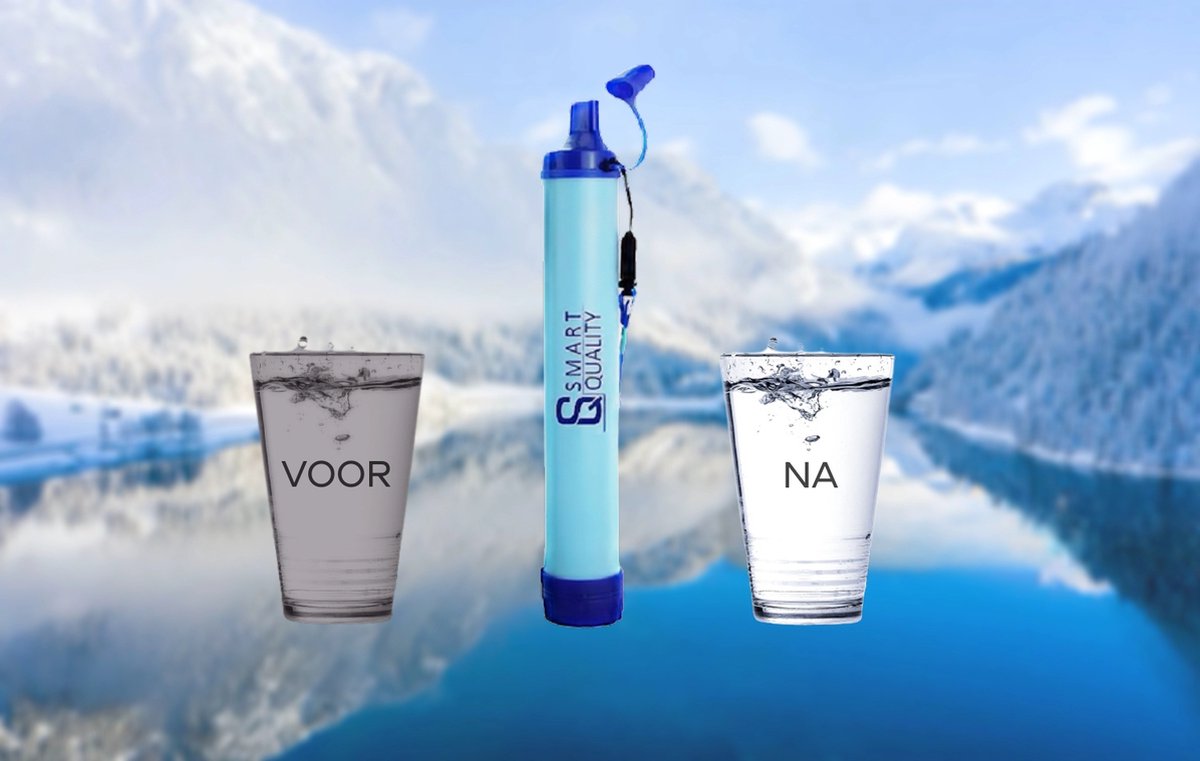 Smart Quality - Personal Water Filter Straw - Complete set ...