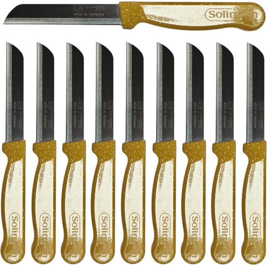 Solingen Kartelmes – Tomatenmes met Kartel – Robuust Handvat – RVS – 18 ...